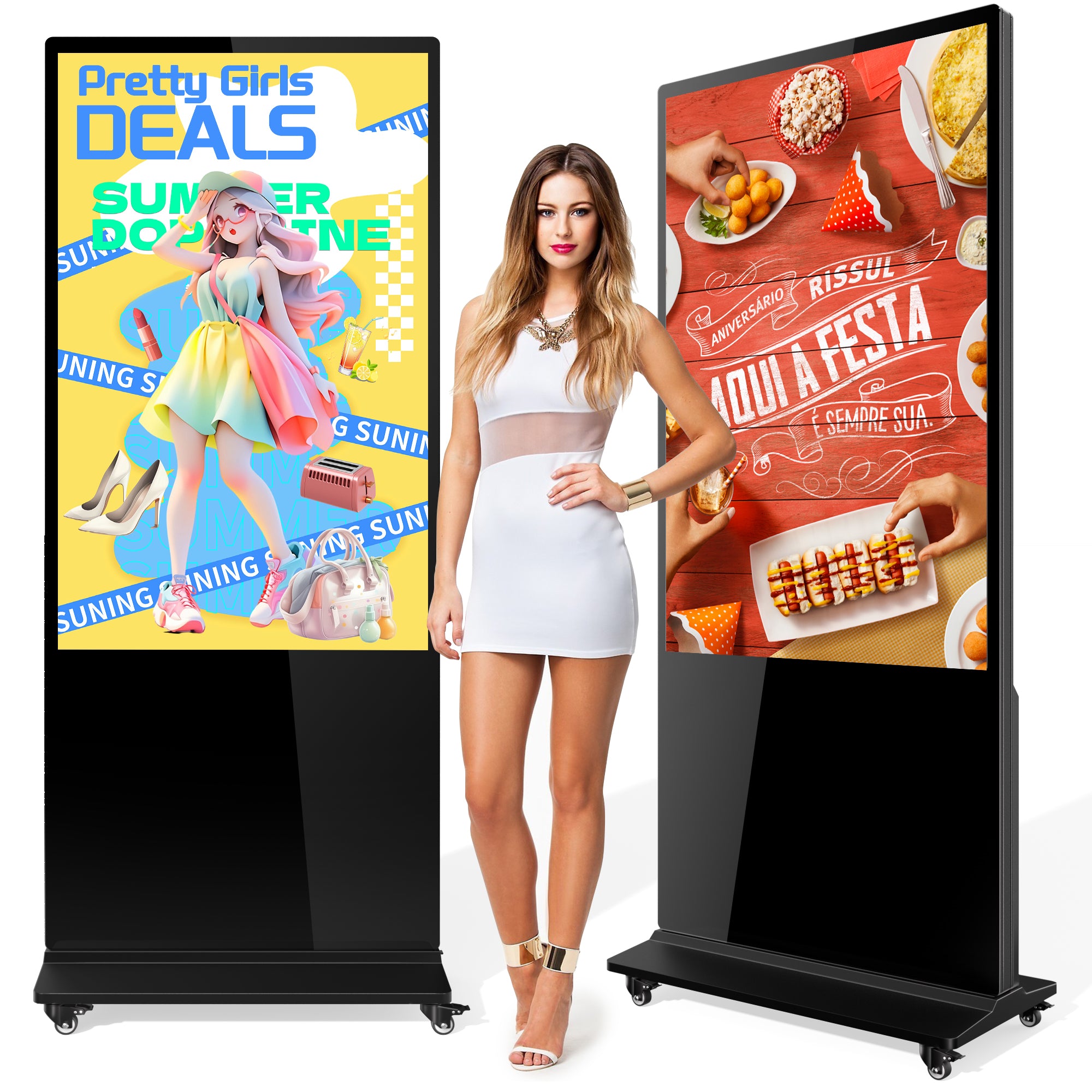 55" Digital Signage Floor – Antfraer Digital Signage Floor